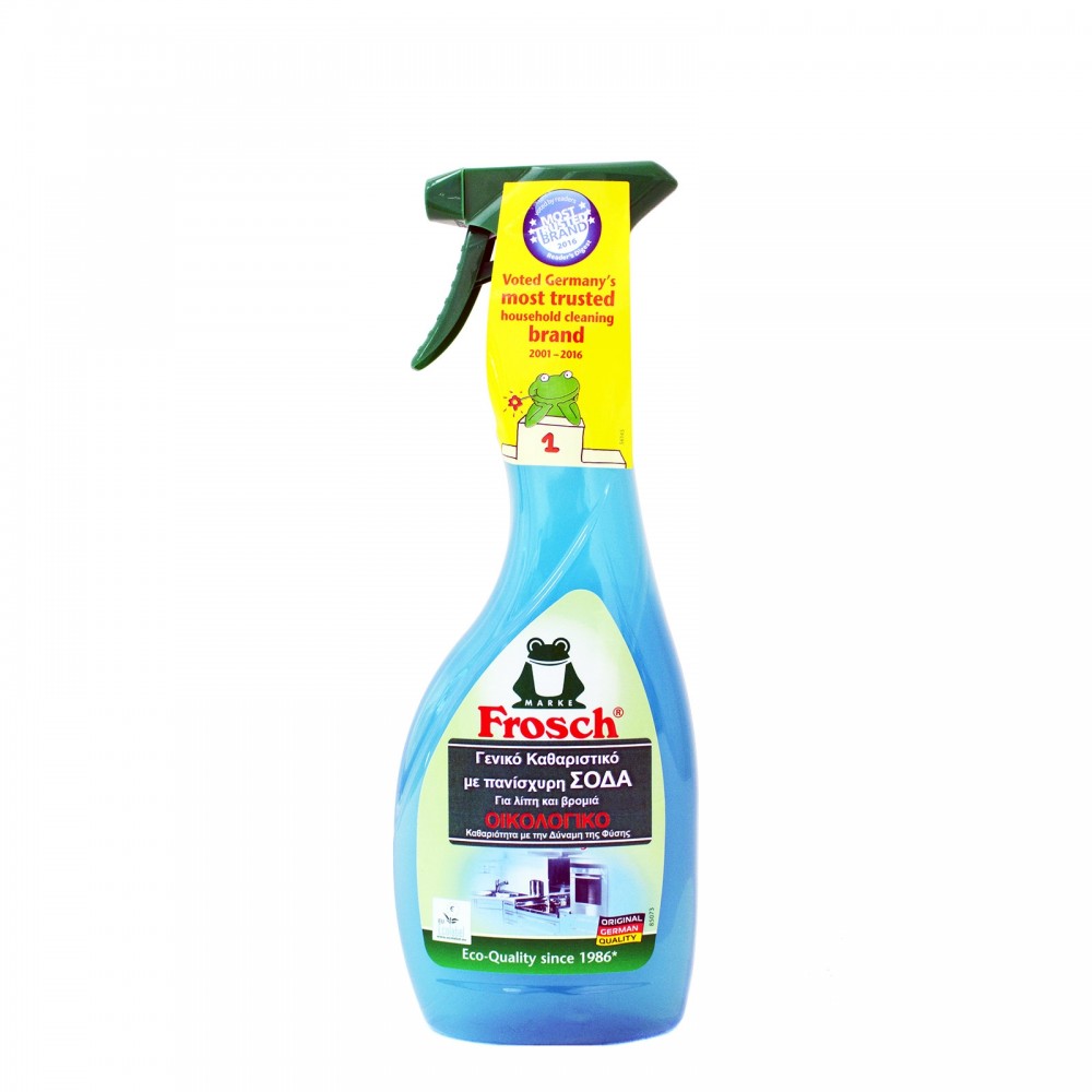 Οικολογικό Γενικό Καθαριστικό με Σόδα 500ml, Frosch - Just Organic ...